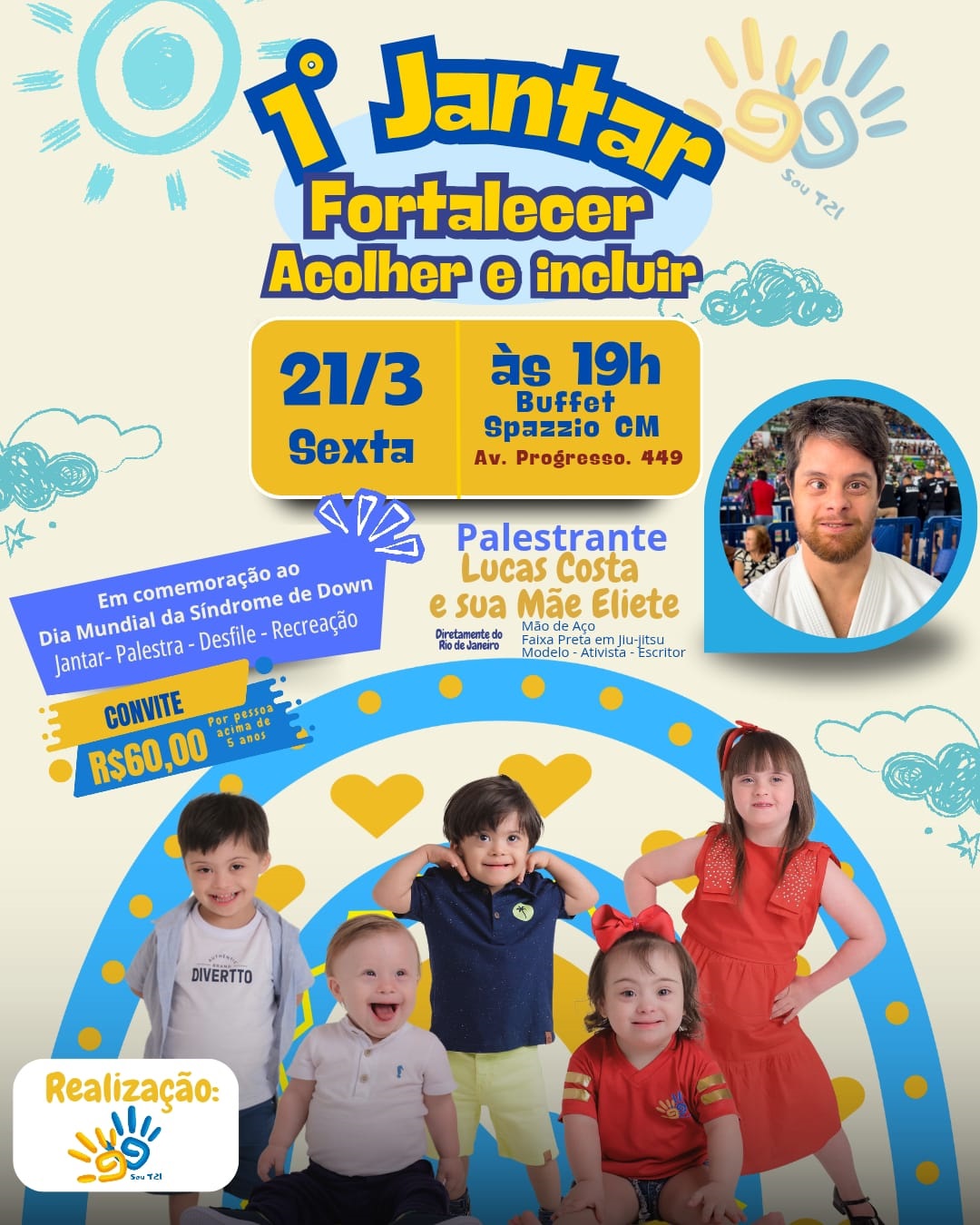 Campanha “Lots of Socks” e eventos em comemoração ao Dia Internacional ...